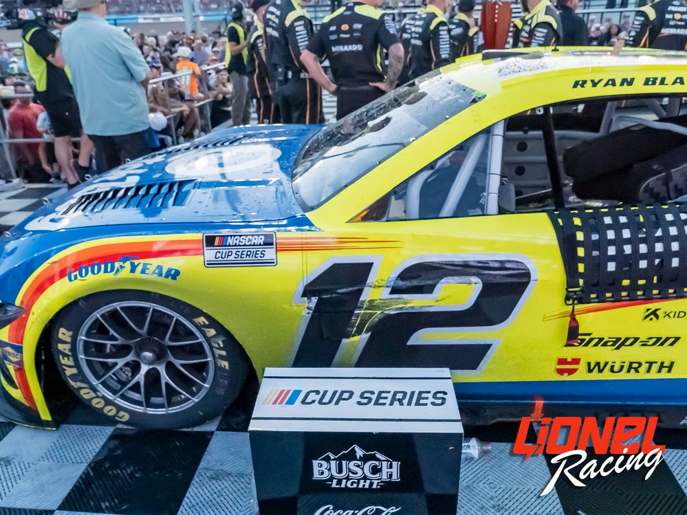 2025 Ryan Blaney #12 Menards / Dutch Boy - Phoenix Win / Raced NASCAR 1 ...