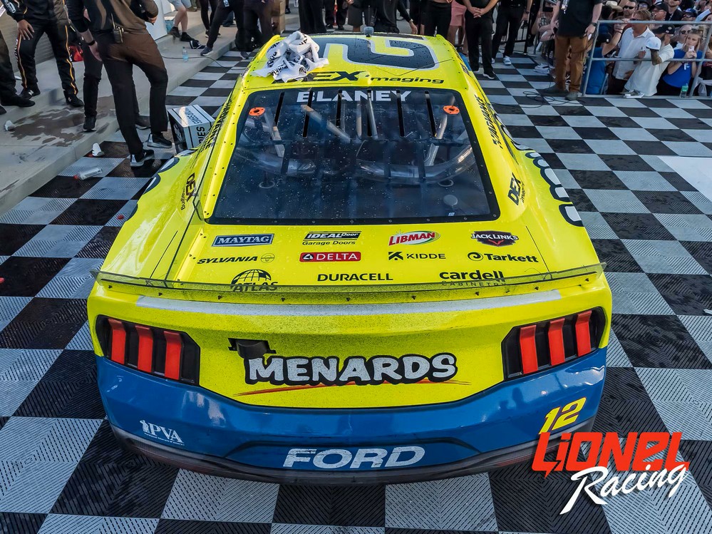 2025 Ryan Blaney #12 Menards / Dutch Boy - Phoenix Win / Raced NASCAR 1 ...