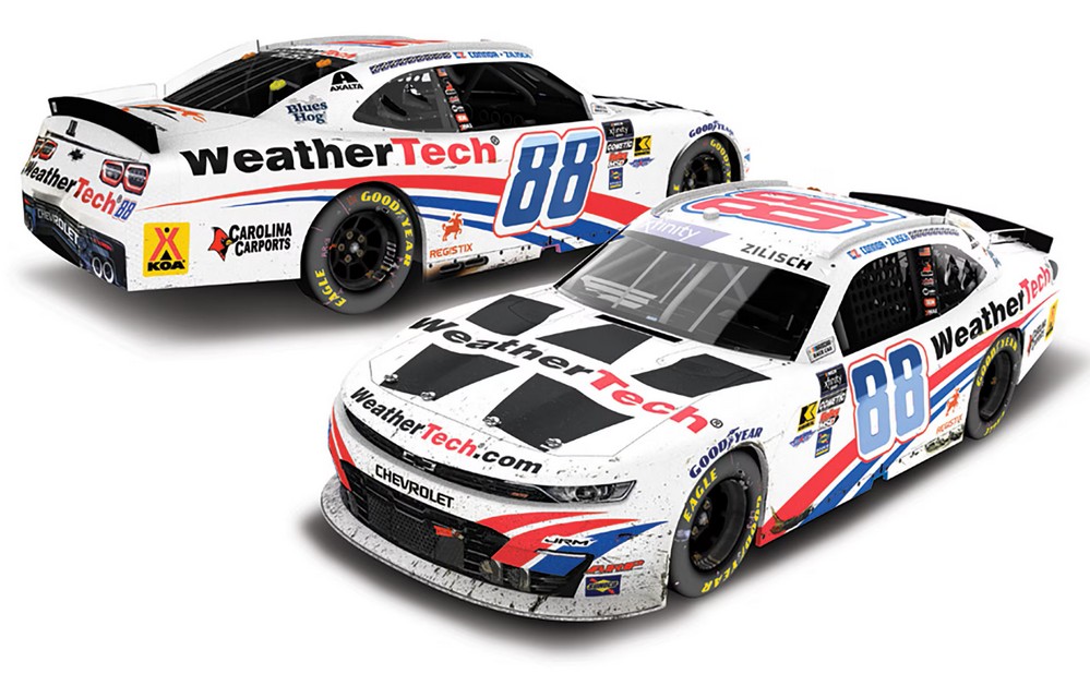 2025 Connor Zilisch #88 WeatherTech - WWT Gateway Win / Raced NASCAR 1/ ...